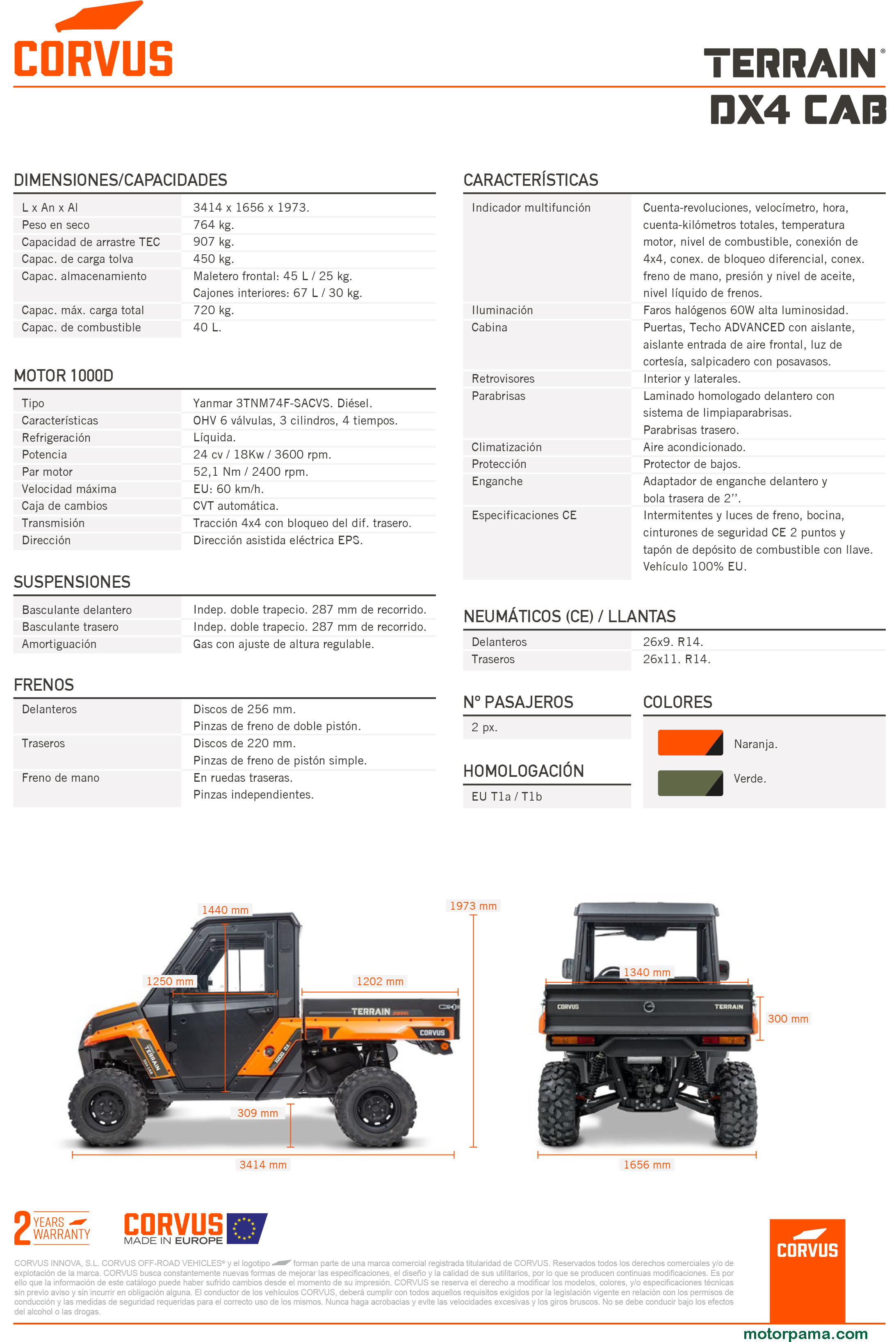 Corvus TERRAIN DX4 Basic EPS firenze latina italia lazio toscana ...